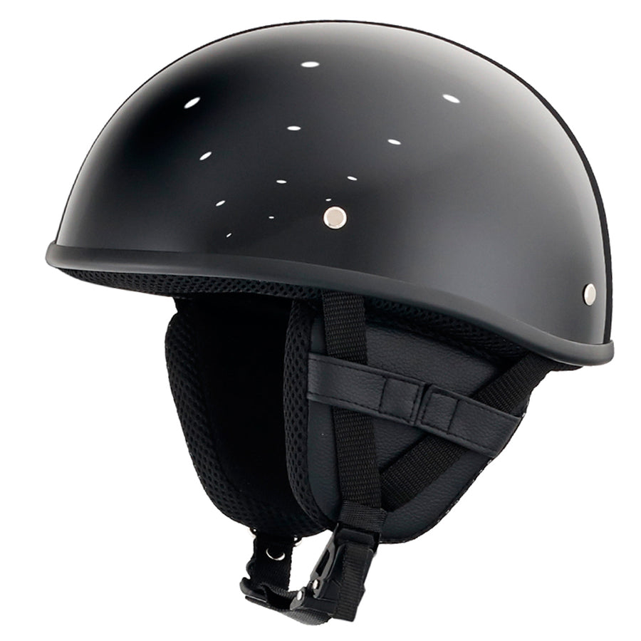 Smallest & Lightest DOT Beanie Helmet - Gloss Black